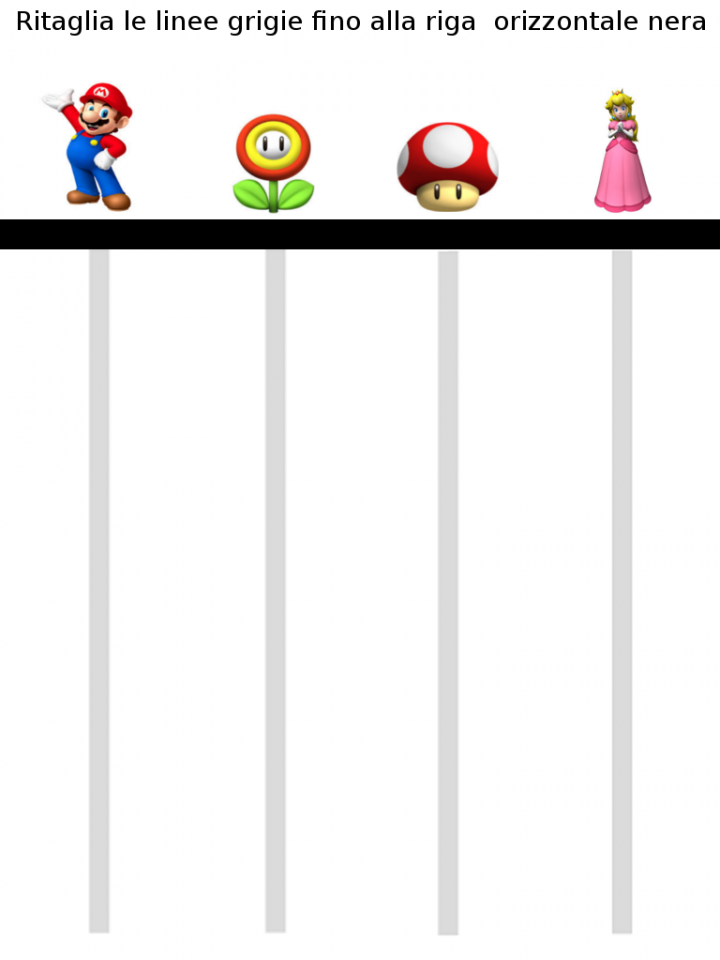 Pregrafismo e numeri con Super Mario | Il Blog di Mamma e Casalinga