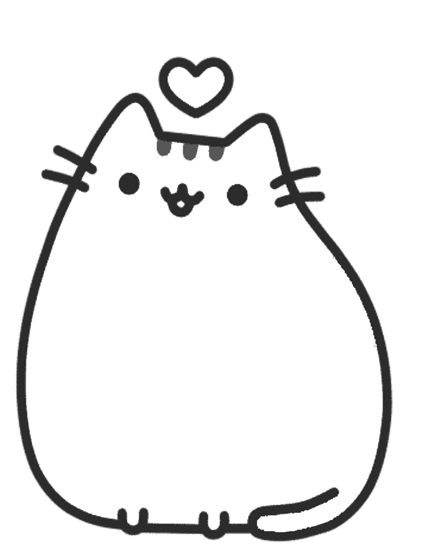 5 disegni Pusheen da colorare | Il Blog di Mamma e Casalinga